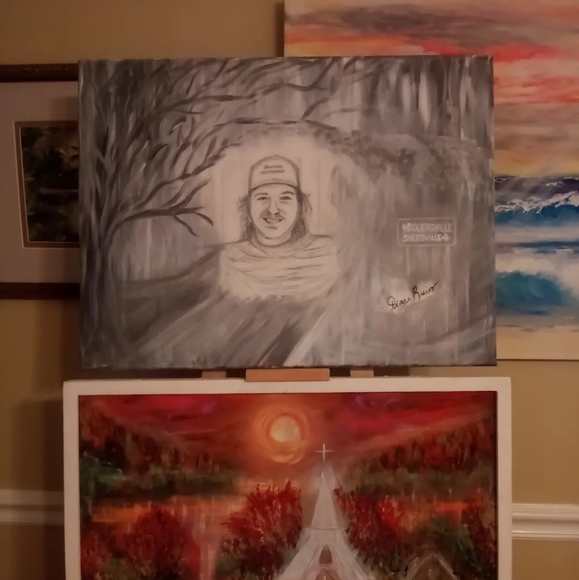 Artist Diane Russo | Art | Morgan Wallen Original Pastel Drawing 8 X 24 ...